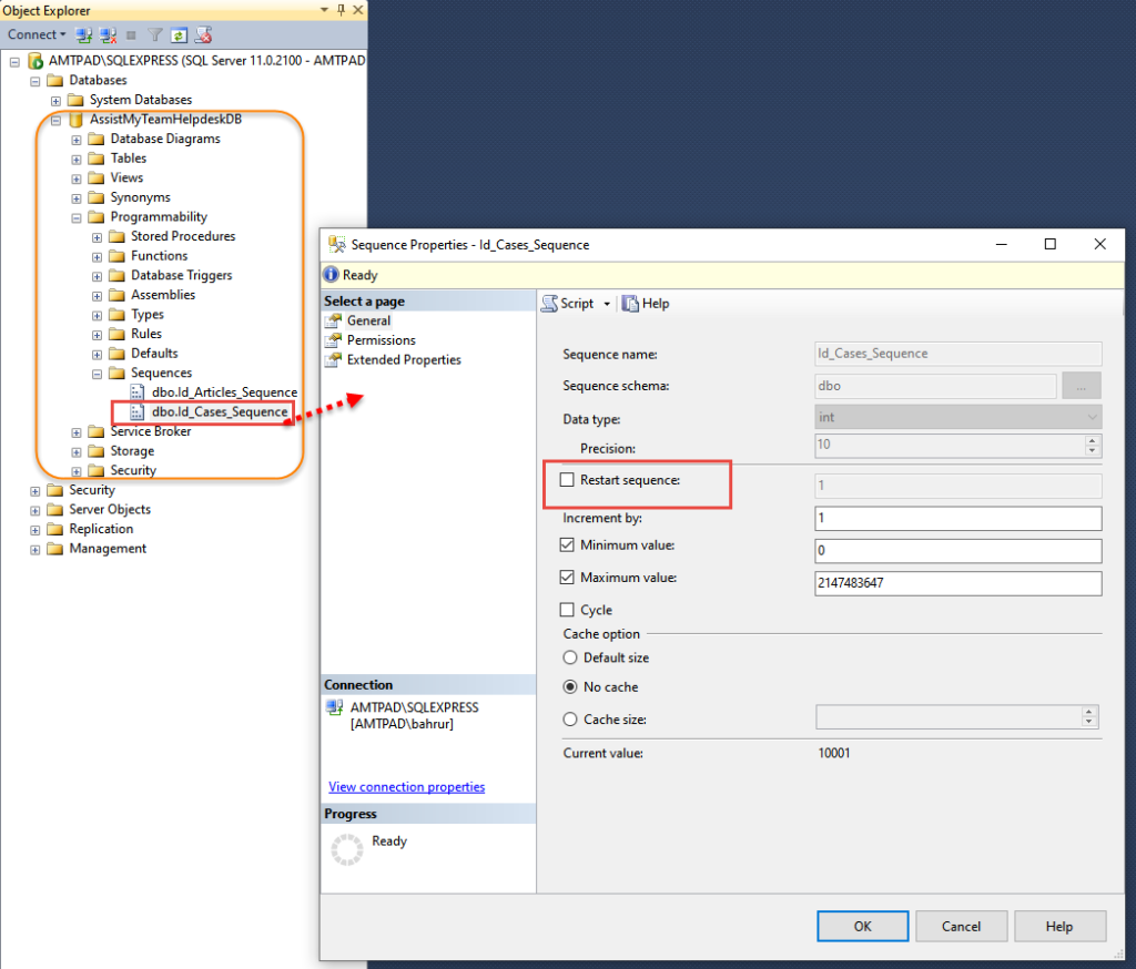 How to configure the case ID to start from 10000? - AssistMyTeam